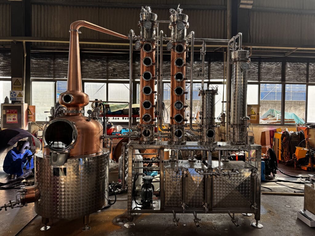 300 Liters Copper Distiller For Gin Whiskey Vodka Spirits - ACE STILLS
